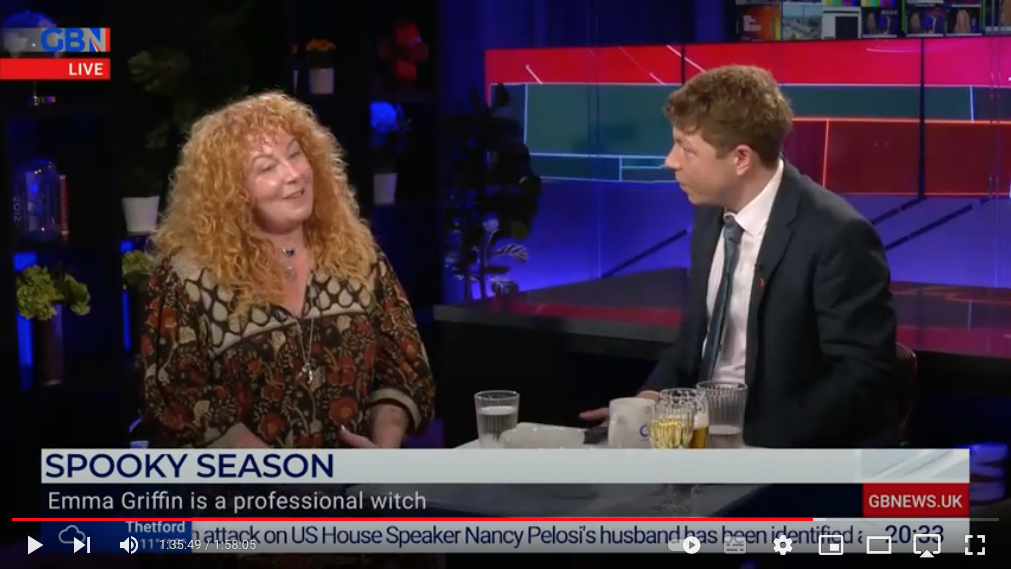 PR and Press - Emma Griffin Witch